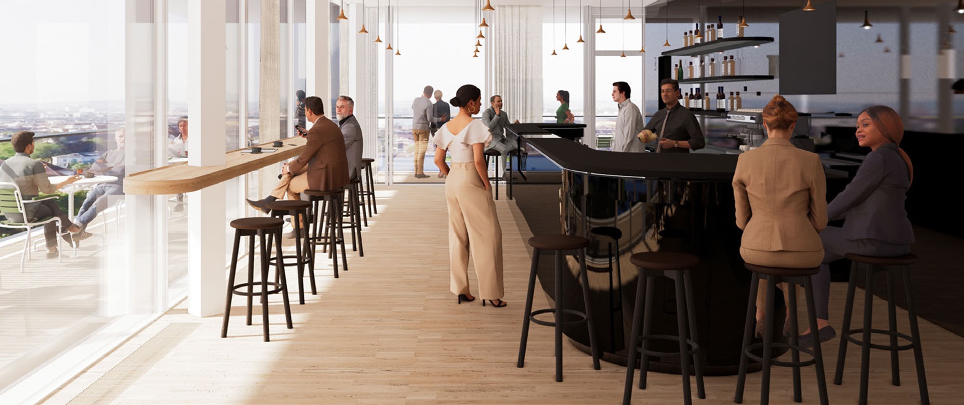 Kulinarisches Angebot & Barkarte | B1 Rooftop Bistro